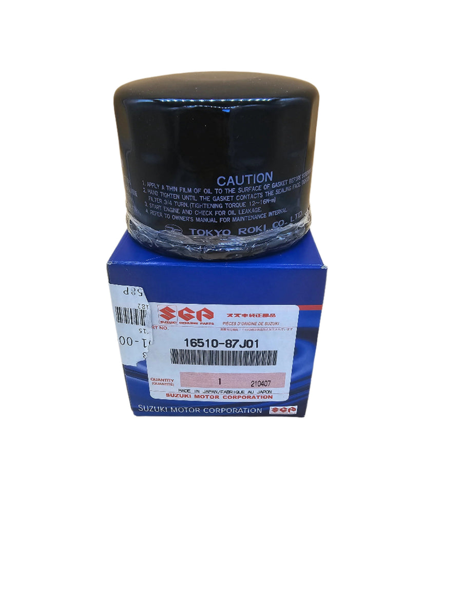 25 hp -70 hp Suzuki Outboard Oil Filter DF25 Thru DF70 16510-87J01 ...