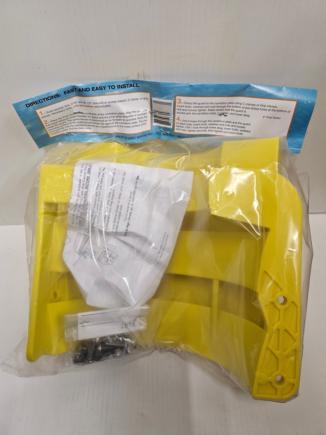 9" Outboard PropGuard 9.9-20 hp propeller guard outboard boat engine G ...