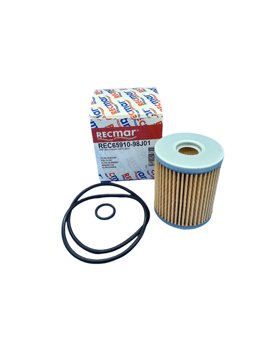 Fuel Filter & O-rings for Water Separator Suzuki Outboard 65910-98J01 ...