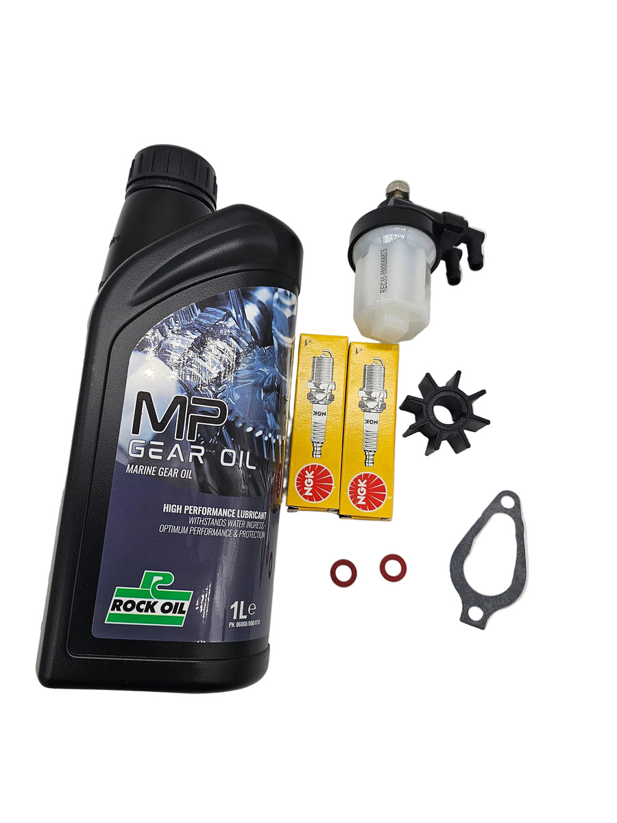 9.9HP / 15HP / 18HP Annual Service Kit for Tohatsu 2-Stroke M9.9D2 M15 ...