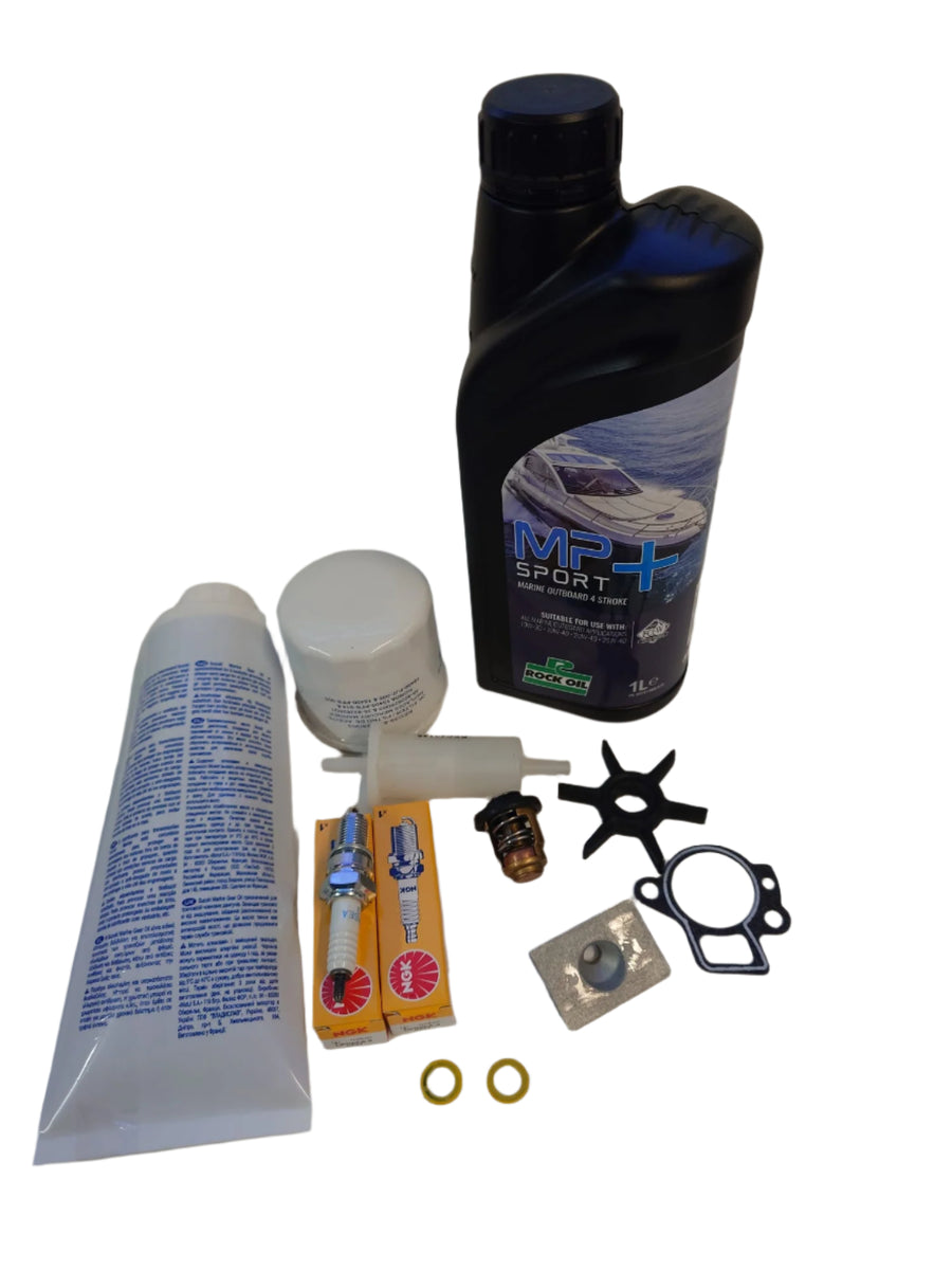 Complete Service Maintenance kit 9.9 15 hp Mercury outboard 4 stroke o – SSI Marine