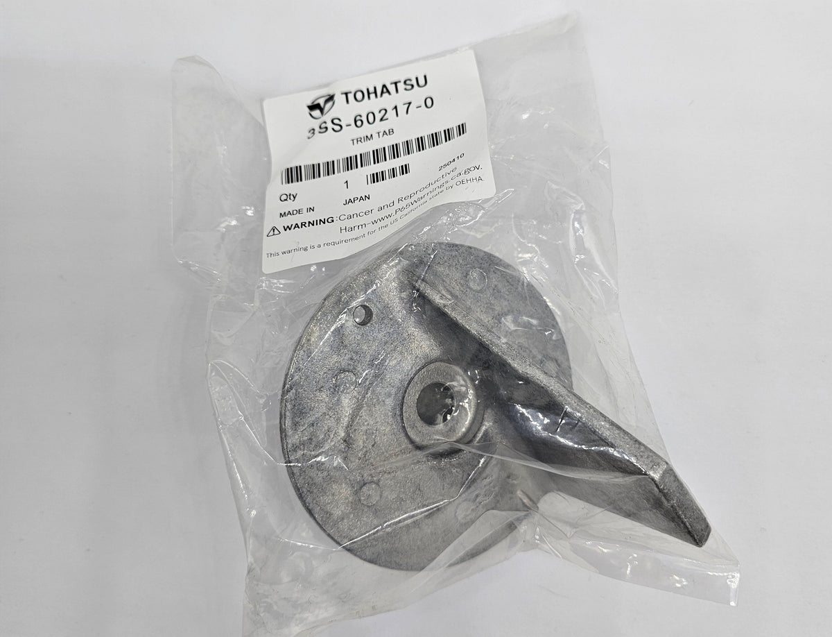 75HP–140HP Trim Tab Anode for Tohatsu Outboards – Part 3SS‑60217‑0 ...