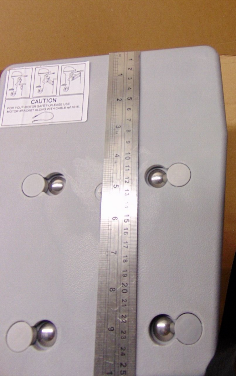 OUTBOARD AUXILIARY BRACKET ADJUSTABLE INC BOLTS UP TO 5HP 2 ST AND 3.5 ...