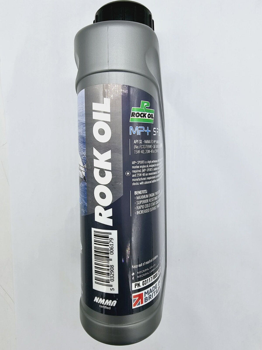 Rock Oil 500ml MP+ Sport 4 Stroke Outboard Marine Oil – SSI Marine
