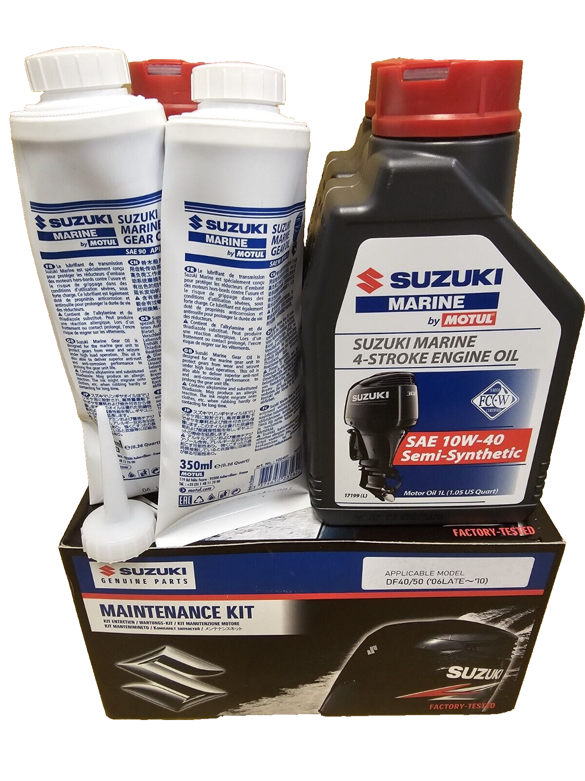 DF40 DF50 Service Maintenance Kit Suzuki Outboard 40 HP 50 HP 2007-201 ...