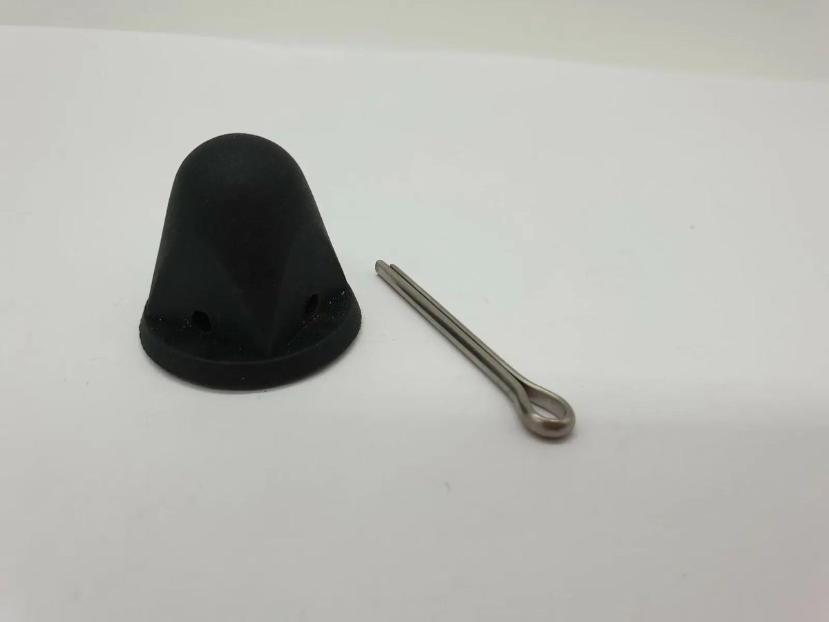 Propeller nut cone & pin for Yamaha Outboard 4 5 hp 2stroke shear pin ...