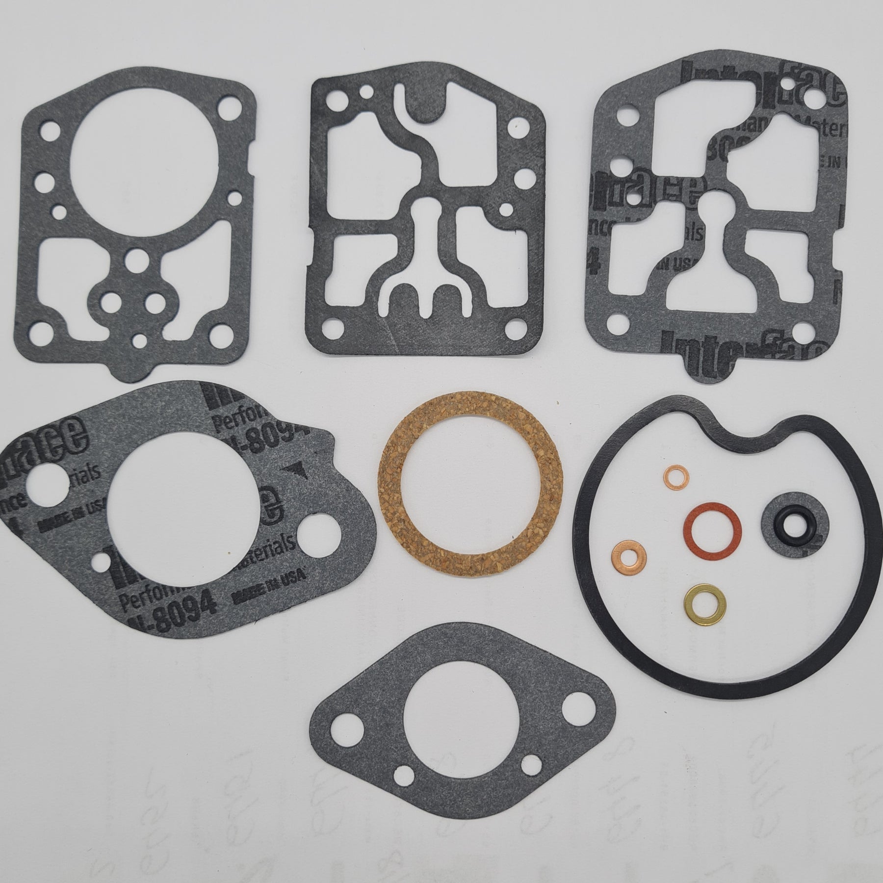 CARBURETTOR GASKETS REPAIR KIT MERCURY OUTBOARD 2 STROKE 7.5 HP 9.8 HP ...