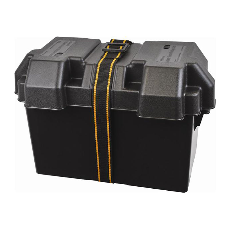 Boat Battery Box 345 x 200 x 230 mm c/w strap – SSI Marine