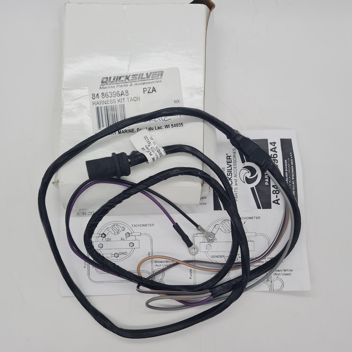 GENUINE 84-86396A8 ANALOGUE TACHO HARNESS/LOOM 5 PINS MERCURY – SSI Marine