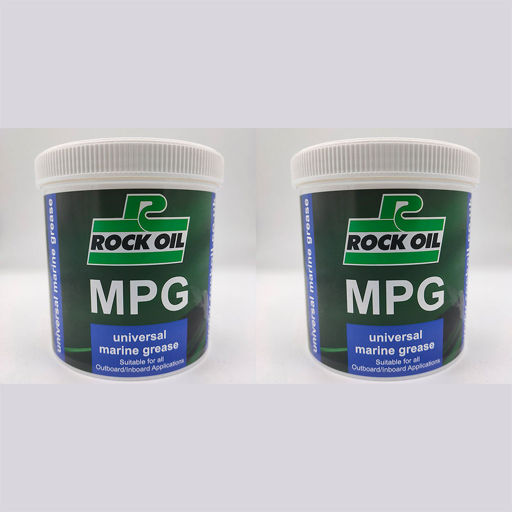 2 x Rock Oil MPG Universal Marine Grease 500 Gr. Waterproof Lithium ...